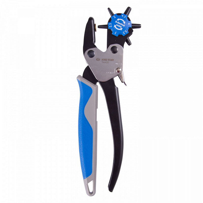 Револьверный дырокол KING TONY 2-4.5 мм, 230 мм 74A00