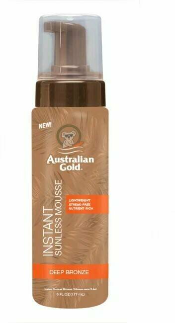 Автозагар Australian Gold "Instant Sunless Mousse", мусс, для тела