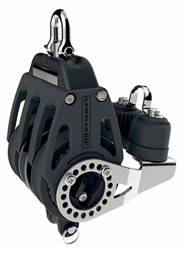 Блок 60 мм, тройной с храповиком, стопором и направляющей скобой 29901670 (10243136)