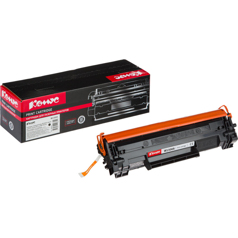 Картридж лазерный Комус W1500A чер. для HP LaserJet M111a/MFP M141a 1848324