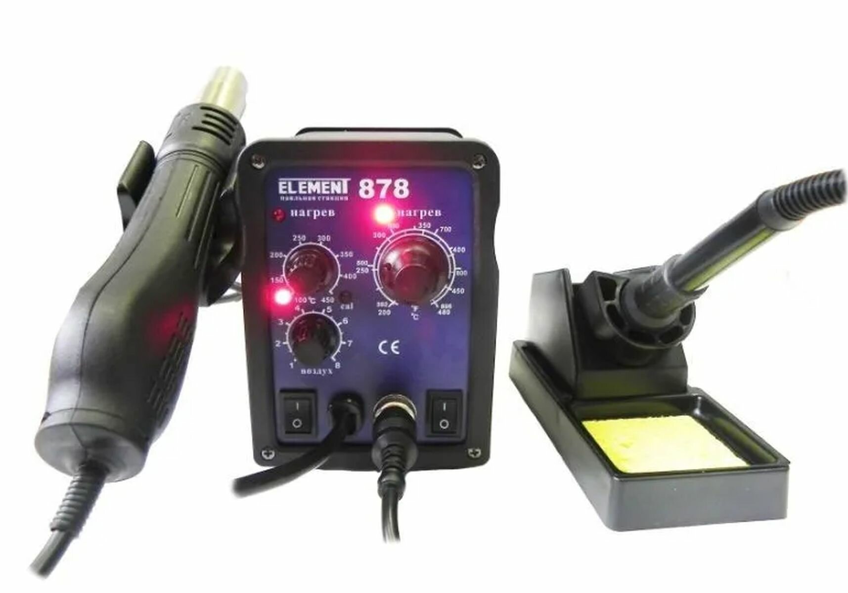 Паяльная станция ELEMENT 878
