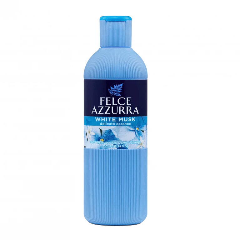 FELCE AZZURRA White Musk Body Wash Гель для ванны и душа Аромат нежности Белый мускус 650 мл