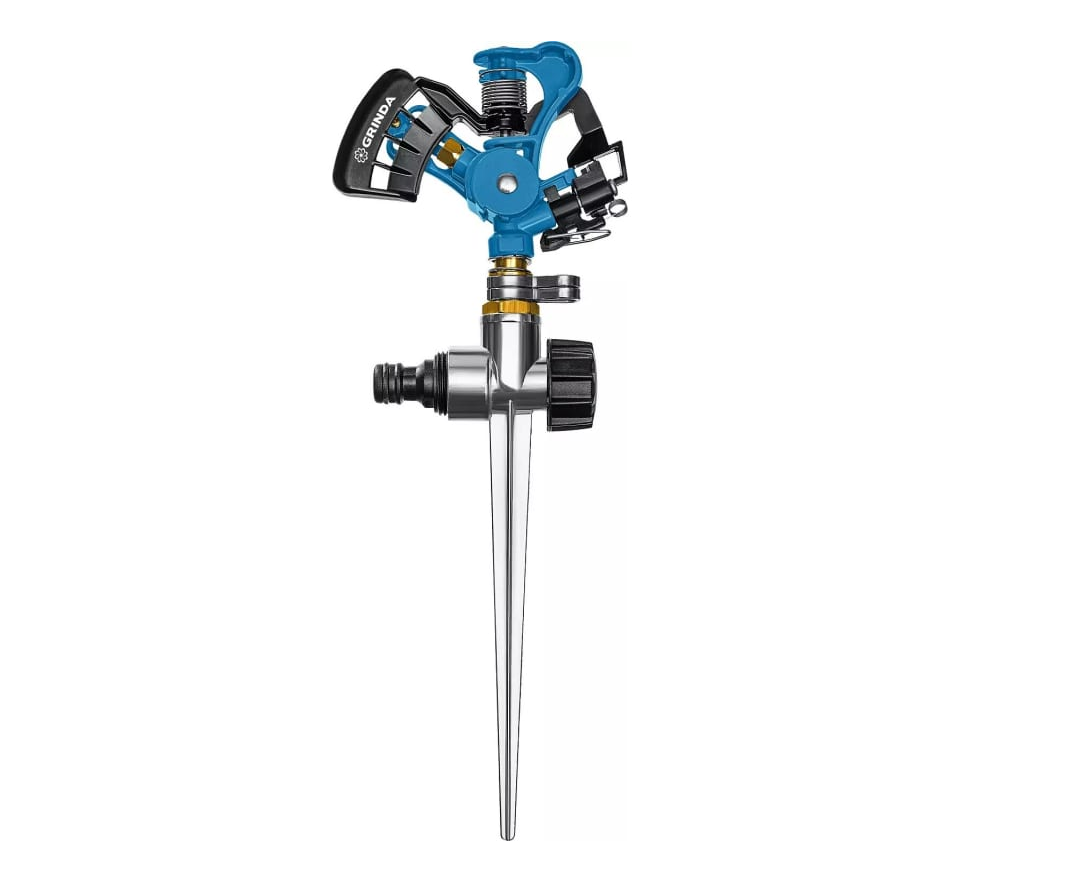 Распылитель импульсный на пике 490м2, с адаптером, металлический импульсный на пике 490м2 GRINDA 429311