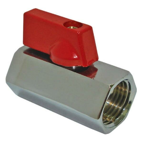 Кран шаровой 1/2" г/г мини TIM DE22FF