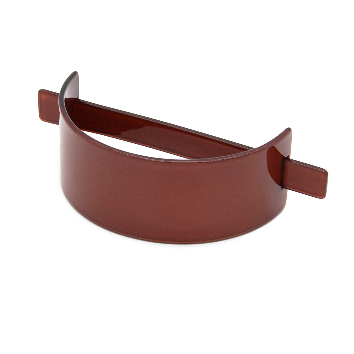 Подхват заколка для штор, 14*4*5 см, пластиковый, Айрис (кофейный)