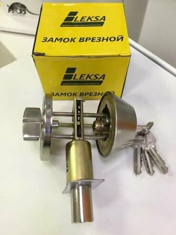 Замок врезной deadbolt 101 K-19 никель