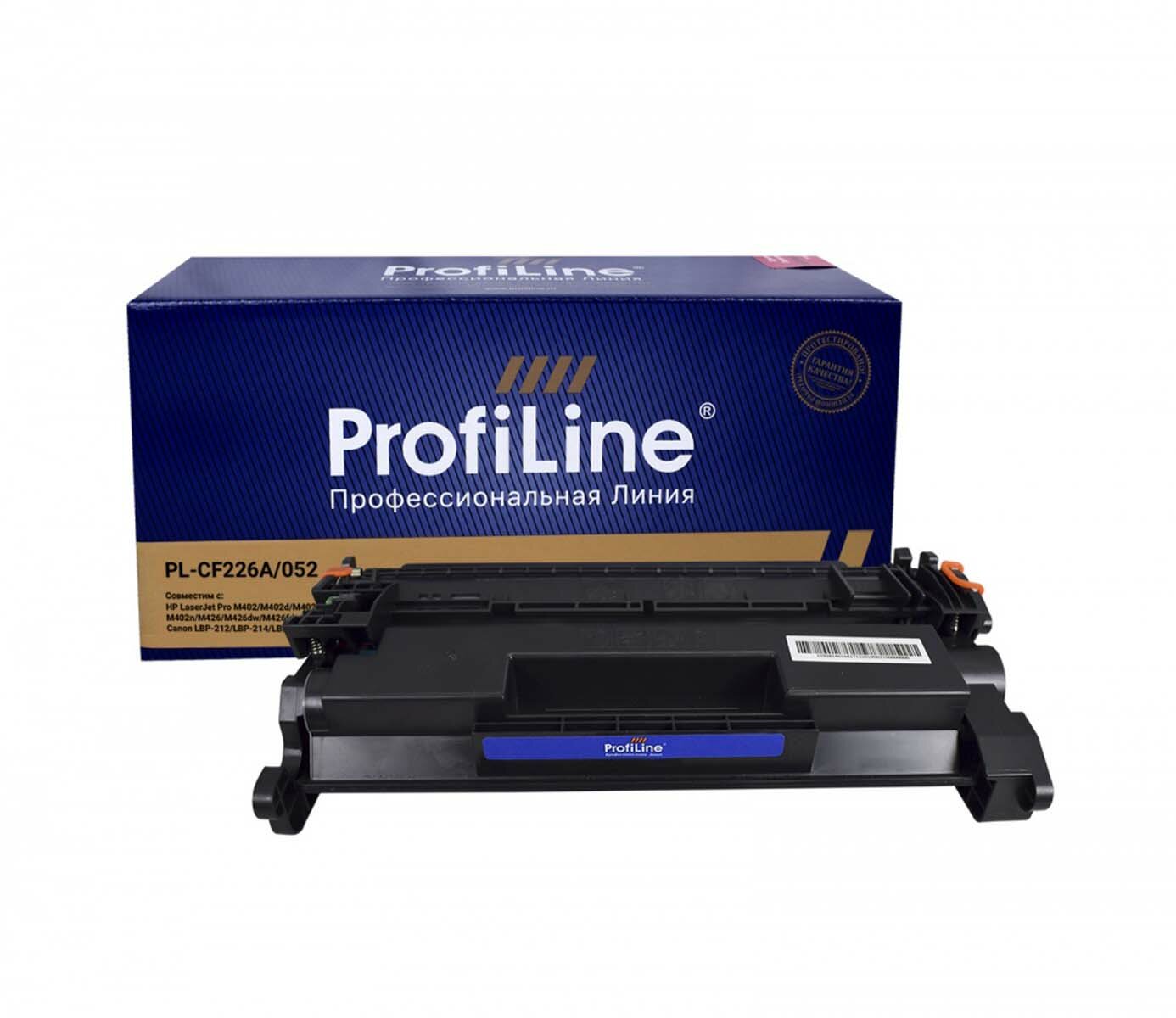 Картридж CF226A/052 для HP LaserJet M426fdn, M426dw, M402dn, M426fdw, M402n 3100 стр. ProfiLine