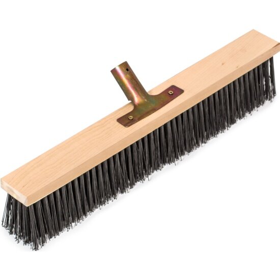 Щетка тротуарная Ремоколор на деревянной колодке 5-ти рядная, без черенка, 500мм, 60-2-113