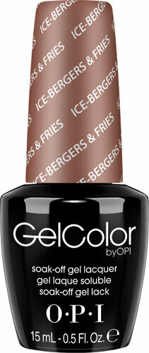 OPI Гель-лак GelColor "Ice-Berger & Fries", 15 мл