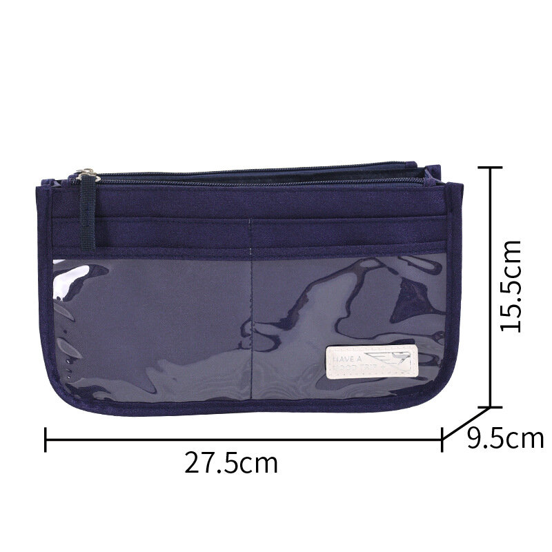 Портативная косметичка, многофункциональная сумка большой вместимости, средняя сумка для хранения косметики и туалетных