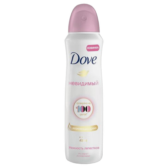 Dove Невидимый Нежность лепестков аэрозоль дезодорант 150 мл - свежесть и защита