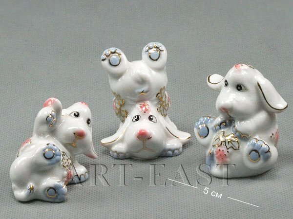 Фигурка Собачка 3 (GE), 1шт из 3-х видов Роз. С 025 113-101886