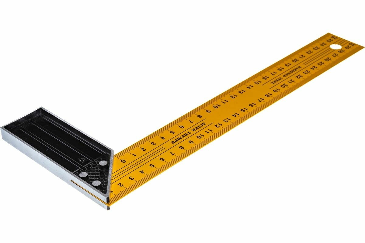 Металлический столярный угольник 300 мм FIT Профи 19430