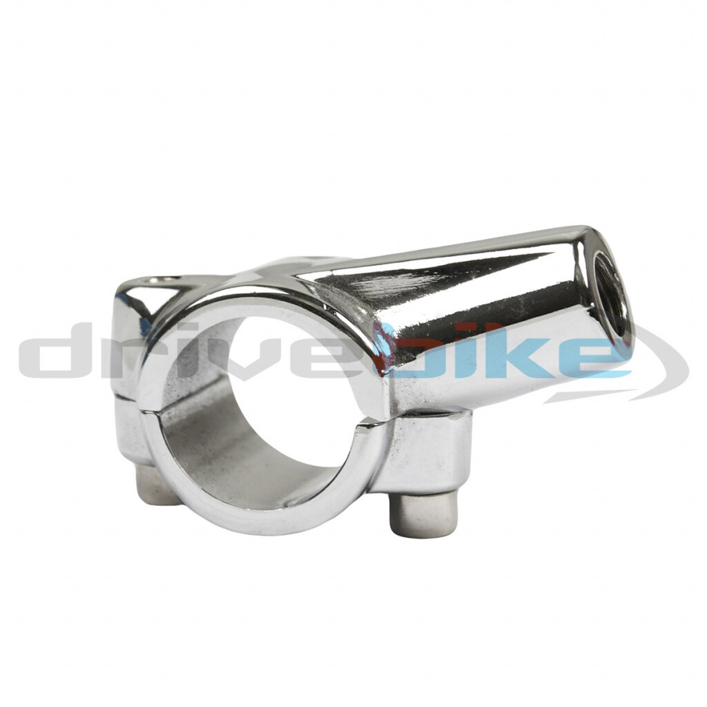Кронштейн для зеркала YAMAHA на руль 22мм, хром