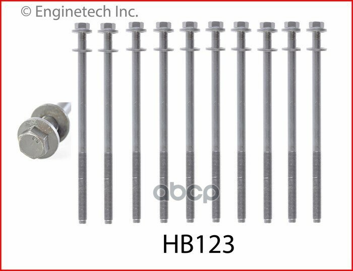 Болты ГБЦ к-кт Enginetech арт. HB123