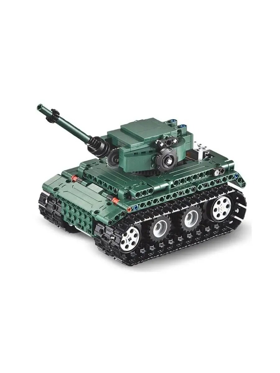Р/У танк Tiger 1 CaDA Technic конструктор, 313 деталей