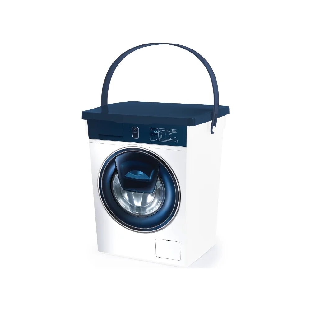 Контейнер для стирального порошка полимербыт 8,5 л, белый 435931100