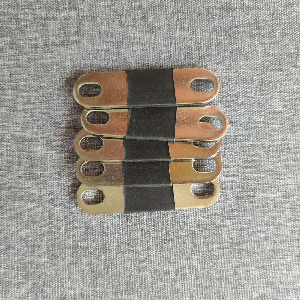 Никелированные медные шины для аккумуляторов LifePO4 105Ah