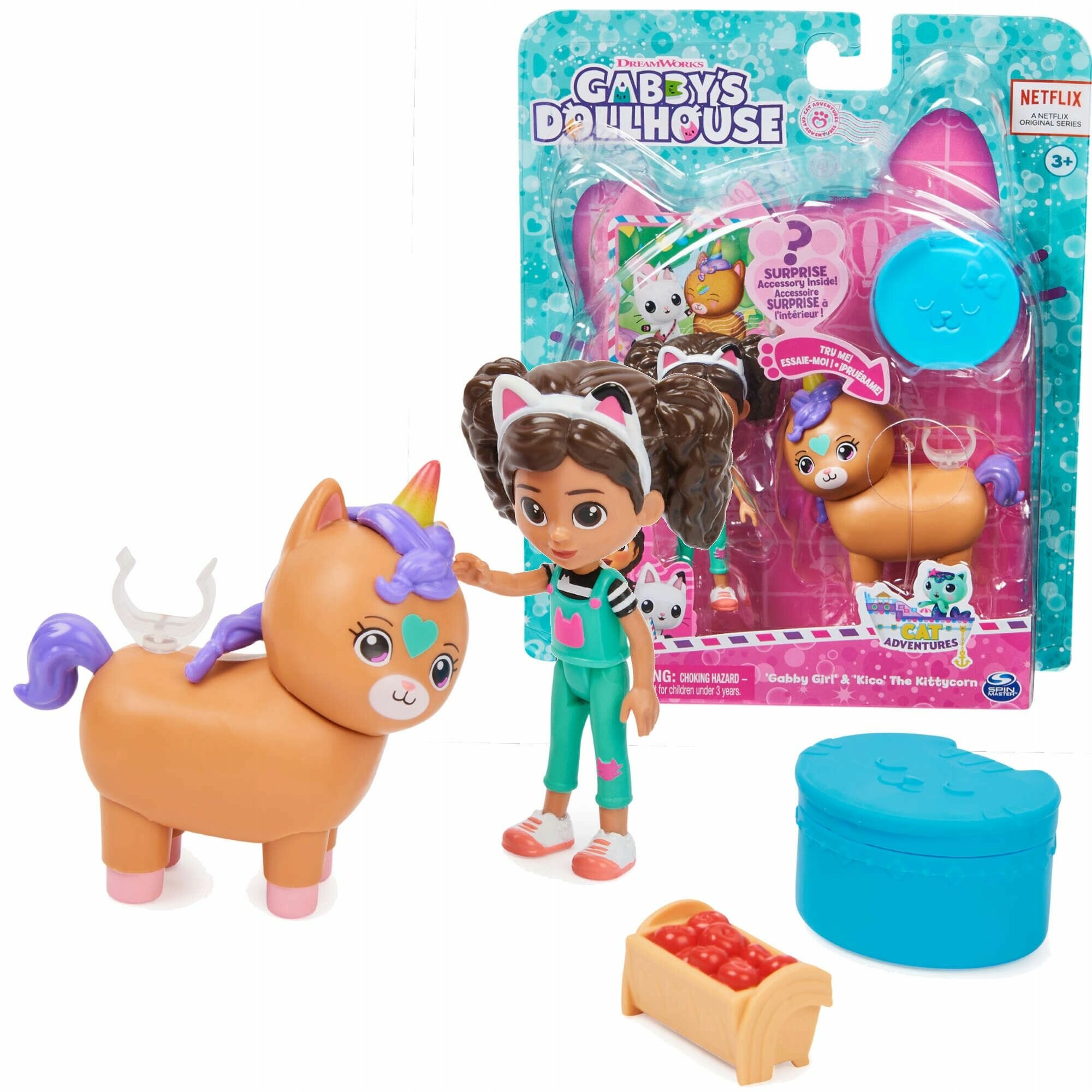 Набор фигурок Spin Master "Кукольный домик Габи", пластик, 9 см, от 3 лет