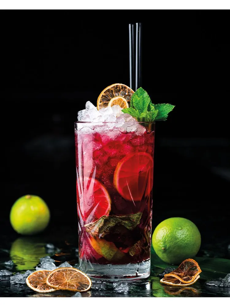 Картина на стекле PosterMarket "Коктейль 3" 40×50 см для яркого интерьерного акцента