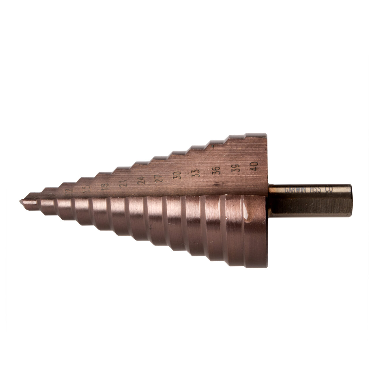 GARWIN INDUSTRIAL 102560-6-40-16 Сверло ступенчатое 6,0-40,0 мм, 16 ступеней, HSS-Co5