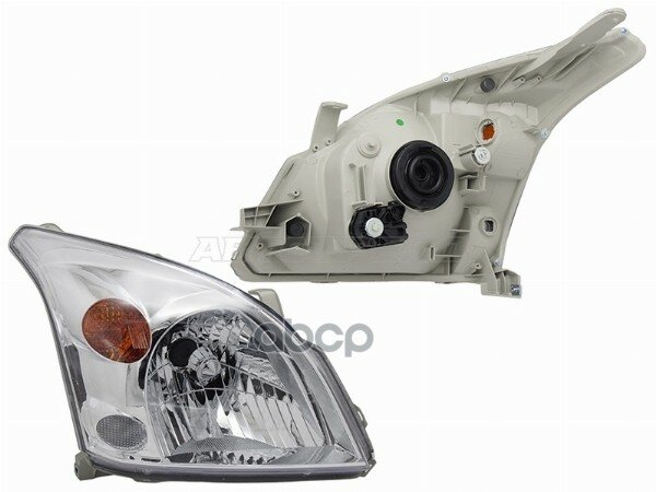 Фара Toyota Land Cruiser Prado (J120) 02-09 (Справа/ Галоген/ С электрокорректором) Sat арт. ST-212-11D7R