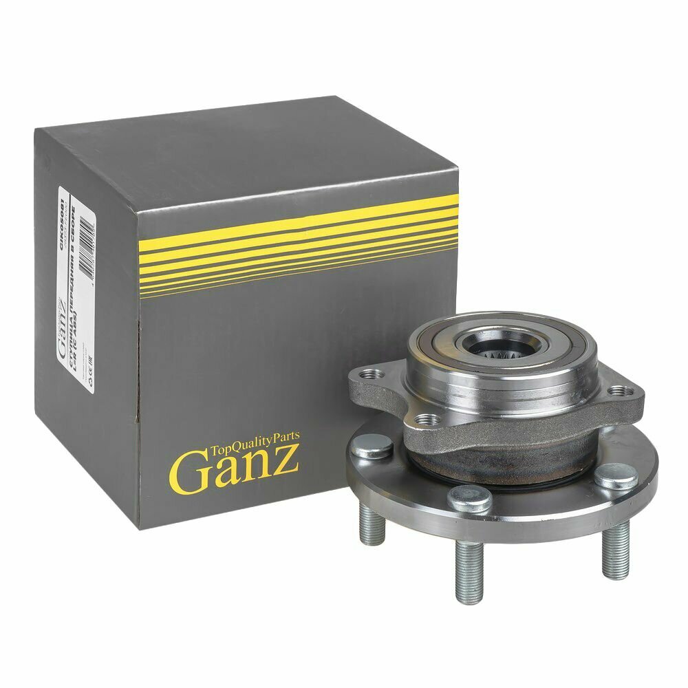 Ступица передняя в сборе L R (с ABS) для SUBARU Impreza(GD/GR) 4WD (04-17) GANZ GIK05081