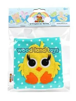 Развивающая игра Фетров Шуршалка Утенок 2301003