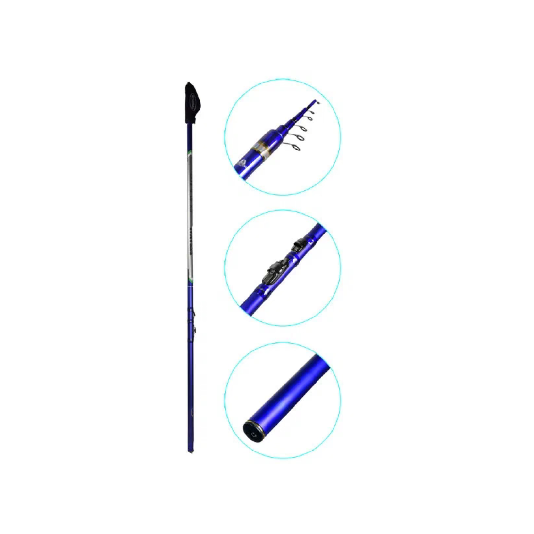 Удилище телескопическое Admiral ETENAL DX TE 5-800, без колец