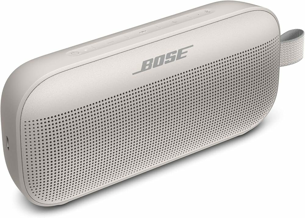 Портативная Bluetooth-колонка Bose SoundLink Flex с влагозащитой, белый