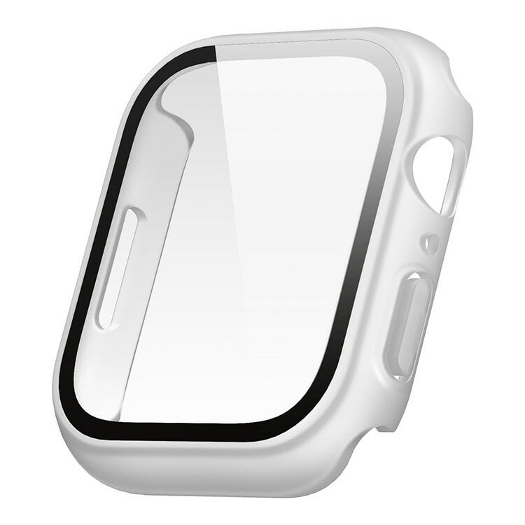 Elago пластиковый чехол со стеклом для Apple Watch 42 mm (Series 10), Clear Shield case+9H glass, матовый/прозрачный