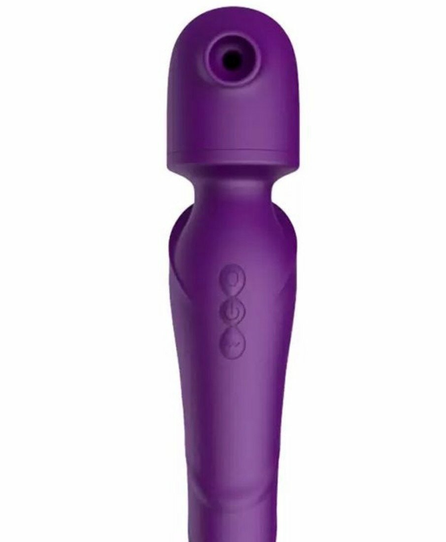 Вибратор JOYHYPER, 3 в 1, силиконовый, гипоаллергенный, фиолетовый