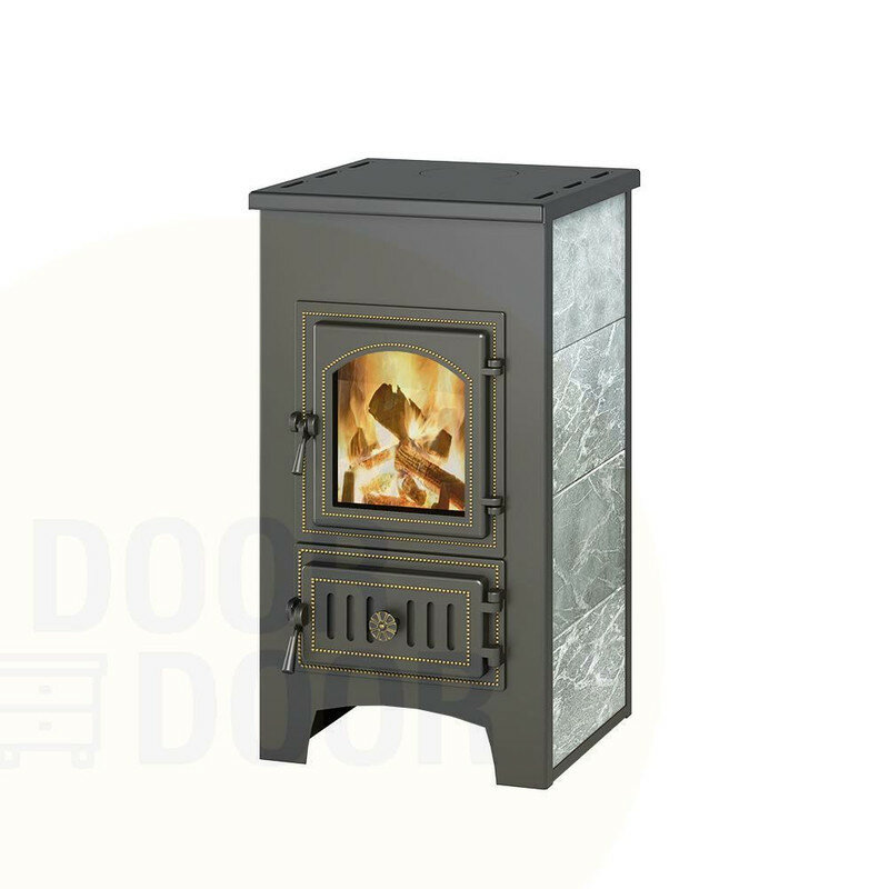 Печь-Камин везувий ПК-01 (270) талькохлорит 9 кВт (150 м3) 115 мм