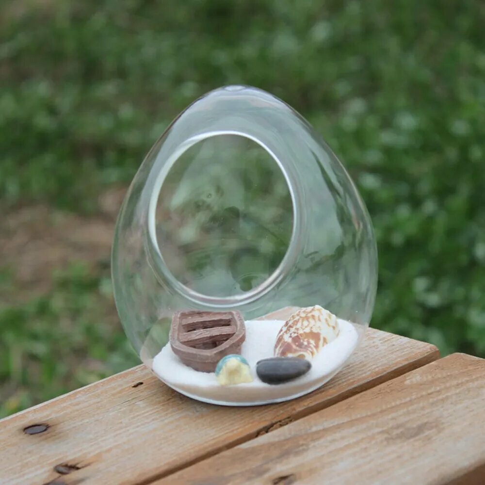 Ваза, 20 см , Стекло