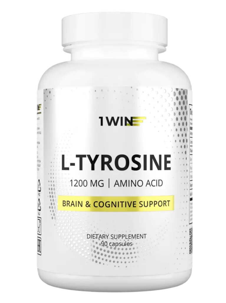 1WIN L-тирозин / L-tyrosine капсулы массой 530 мг 90 шт