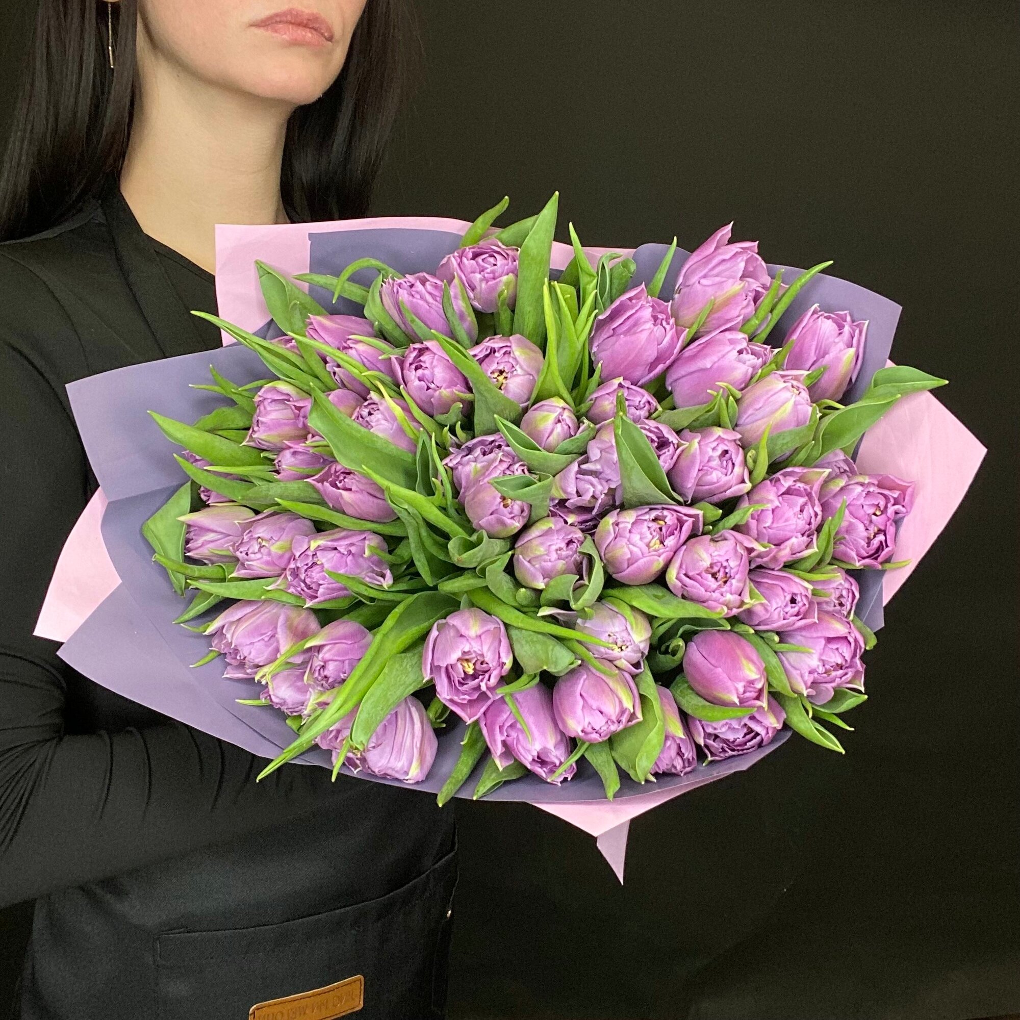 Сиреневые тюльпаны