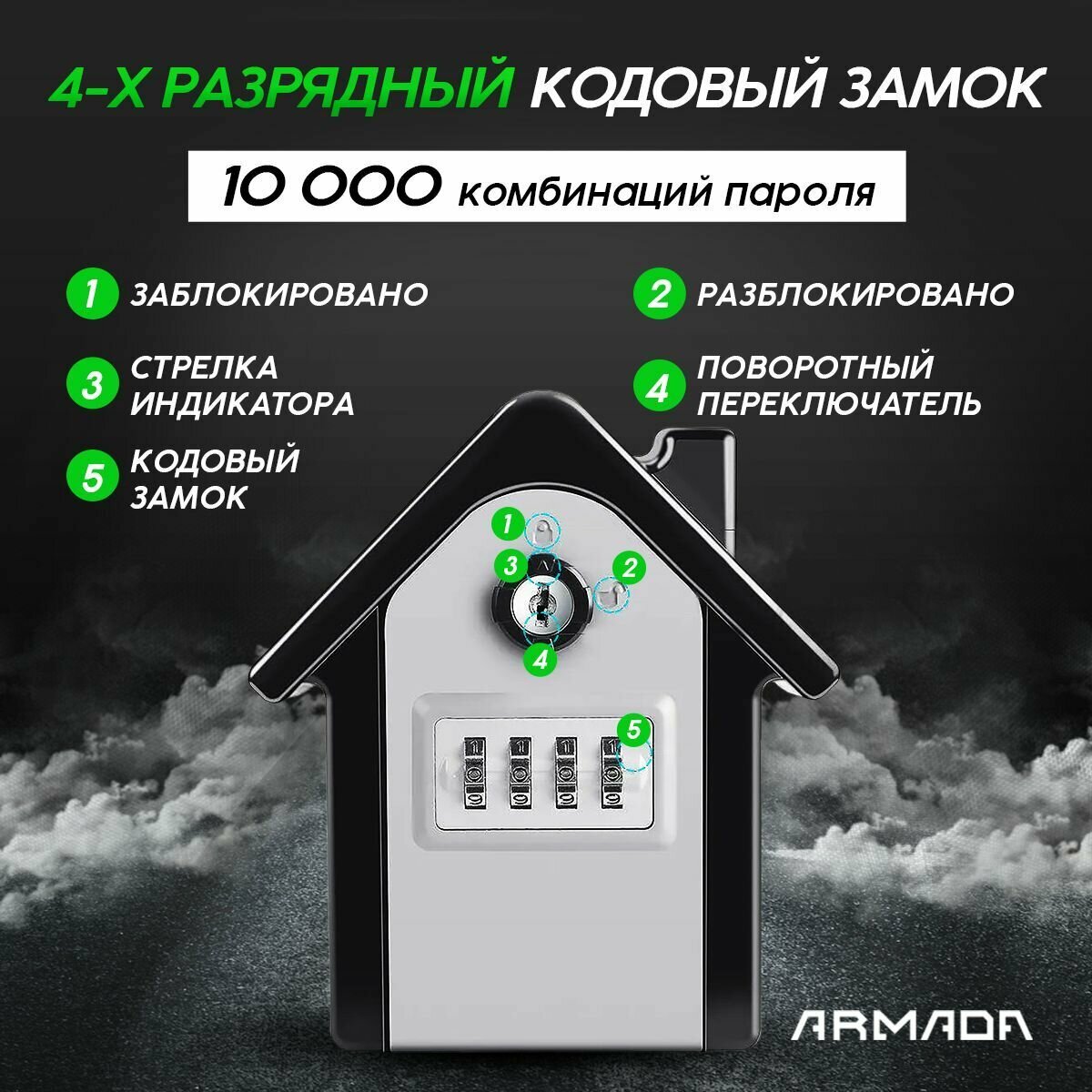 Ключница настенная — фото 1