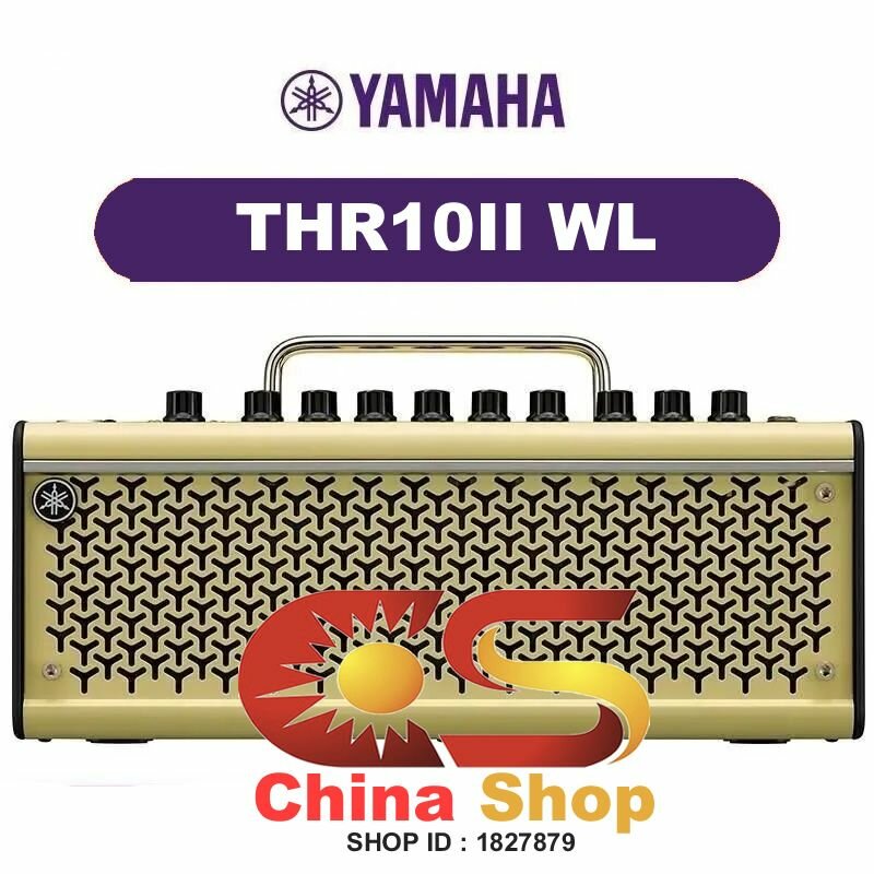 Yamaha THR10II WL Гитарный динамик со встроенным литиевым аккумуляторомПортативный гитарный динамик серии THR