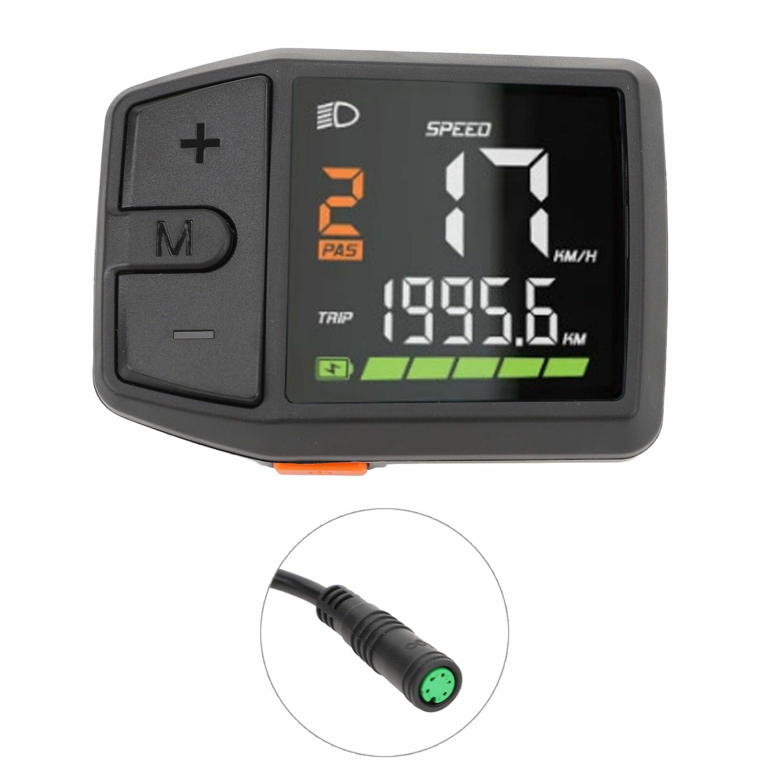 2-дюймовый водонепроницаемый велосипедный дисплей DZ41 Electric с OLED-экраном, 2-дюймовый широкий экран, водонепроницаемый, легко читаемый