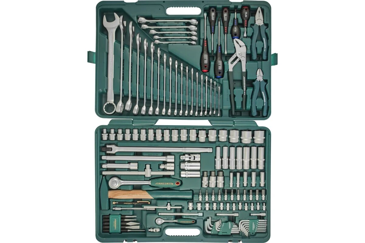 Набор инструментов Jonnesway S04H524128S, профессиональный, 128 шт