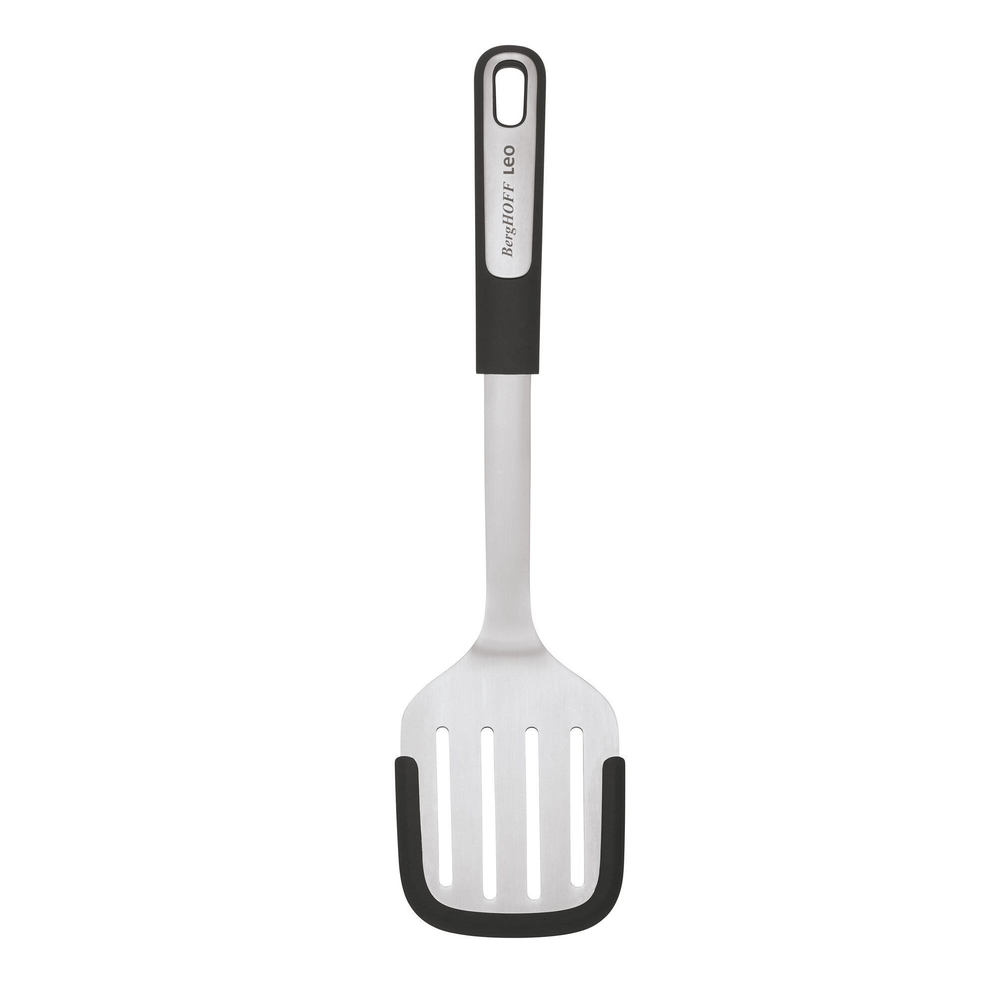 Лопатка BergHOFF Leo Graphite 3950561, нержавеющая сталь, силиконовые насадки