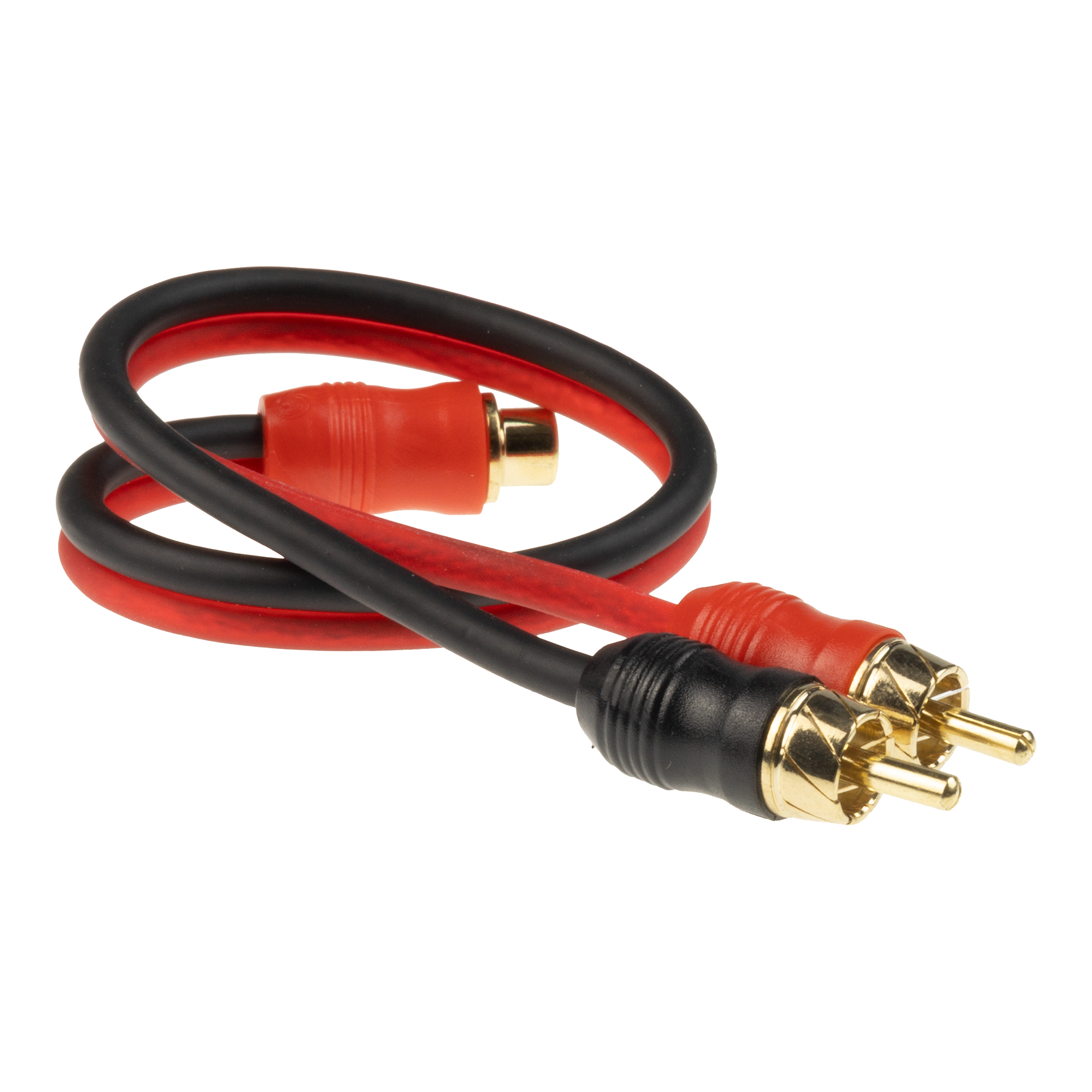 Провод соединительный AMP S-2M1F, RCA-разветвитель, 30 см, OFC