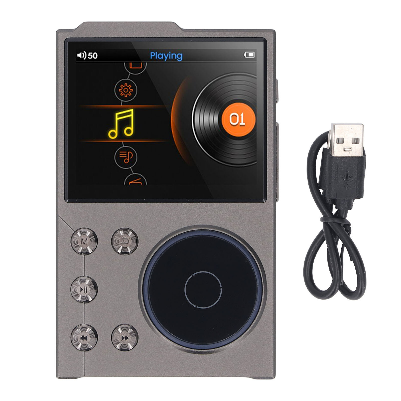 Digital Music Player Bluetooth 5.3 Lossless DSD FLAC HD HiFi Portable MP3