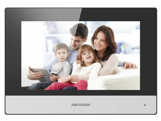 Видеодомофон Hikvision DS-KH6320-WTE1 белый -hj