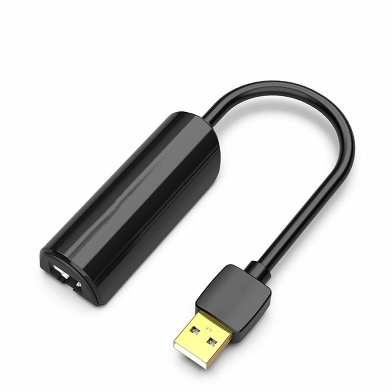 Беспроводной модем, USB внешняя сетевая карта адаптер сетевого кабеля-USB 2.0 100M
