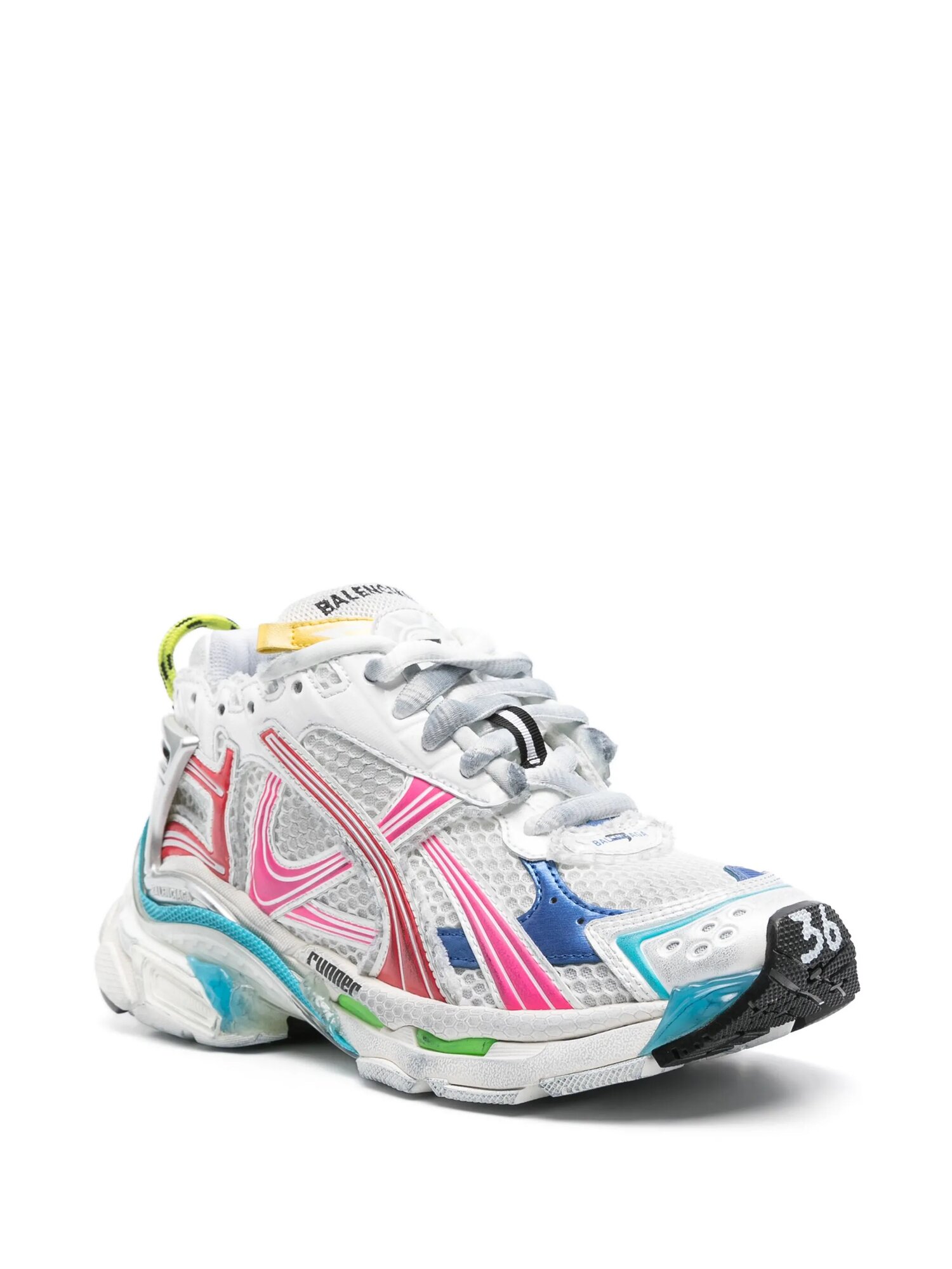 Кроссовки BALENCIAGA Runner, размер 36 FR, серый — фото 1