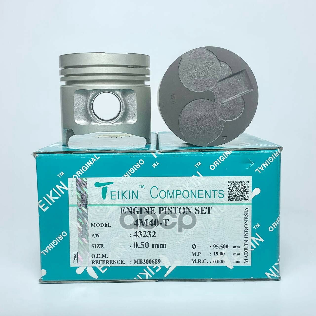 К-кт поршней! 0.50 (4 шт.) Mitsubishi TEIKIN арт. 43232050