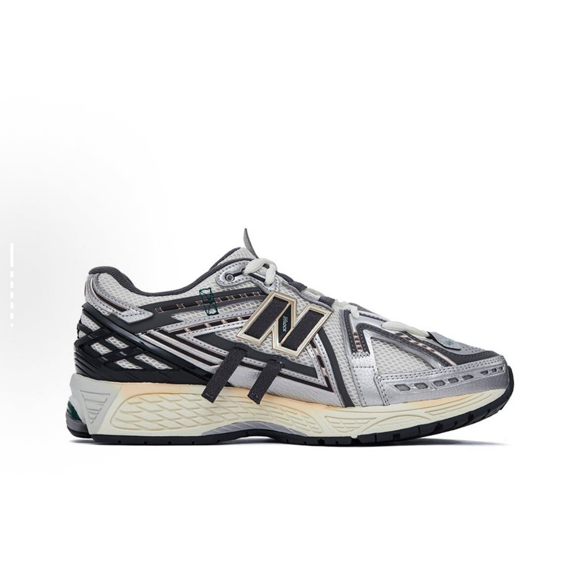 Кроссовки New Balance New Balance 1906AD "Tech Explosion",, полнота D, размер 41 RU, серый/белый/черный — фото 1