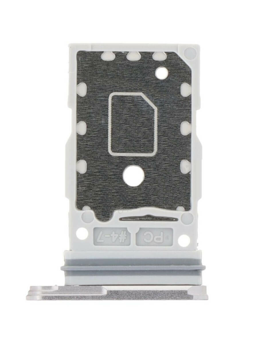 Держатель SIM для Samsung Galaxy S24 FE (S721B) Светло-серый