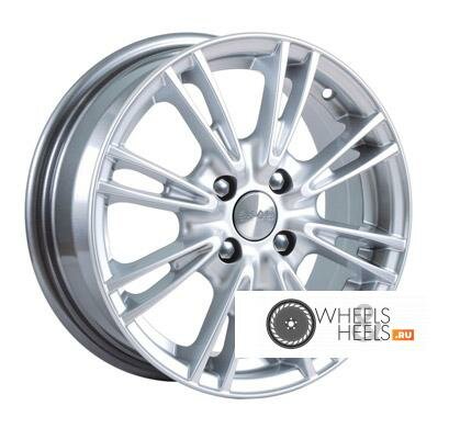 Диск автомобильный литой Скад Пантера 14x5.5 4x98 et39 dia58.6 Насыщенный серебристый